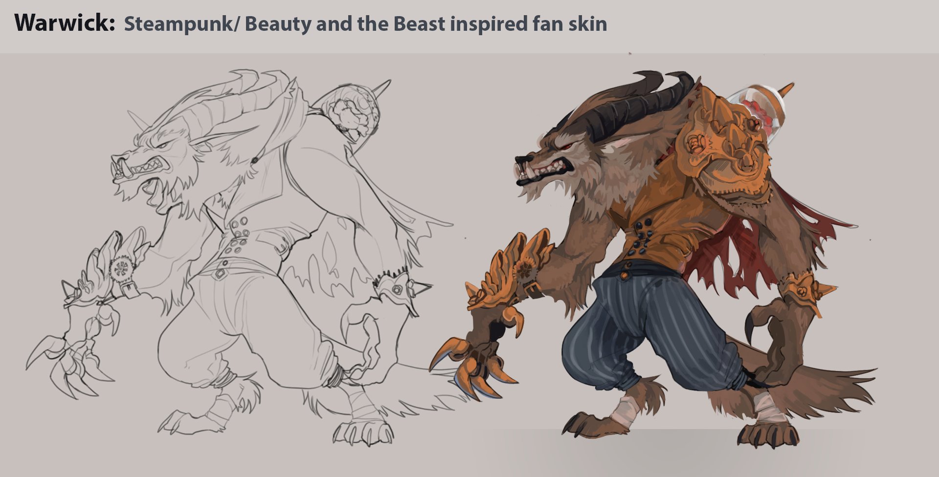 Steampunk Beauty And The Beast