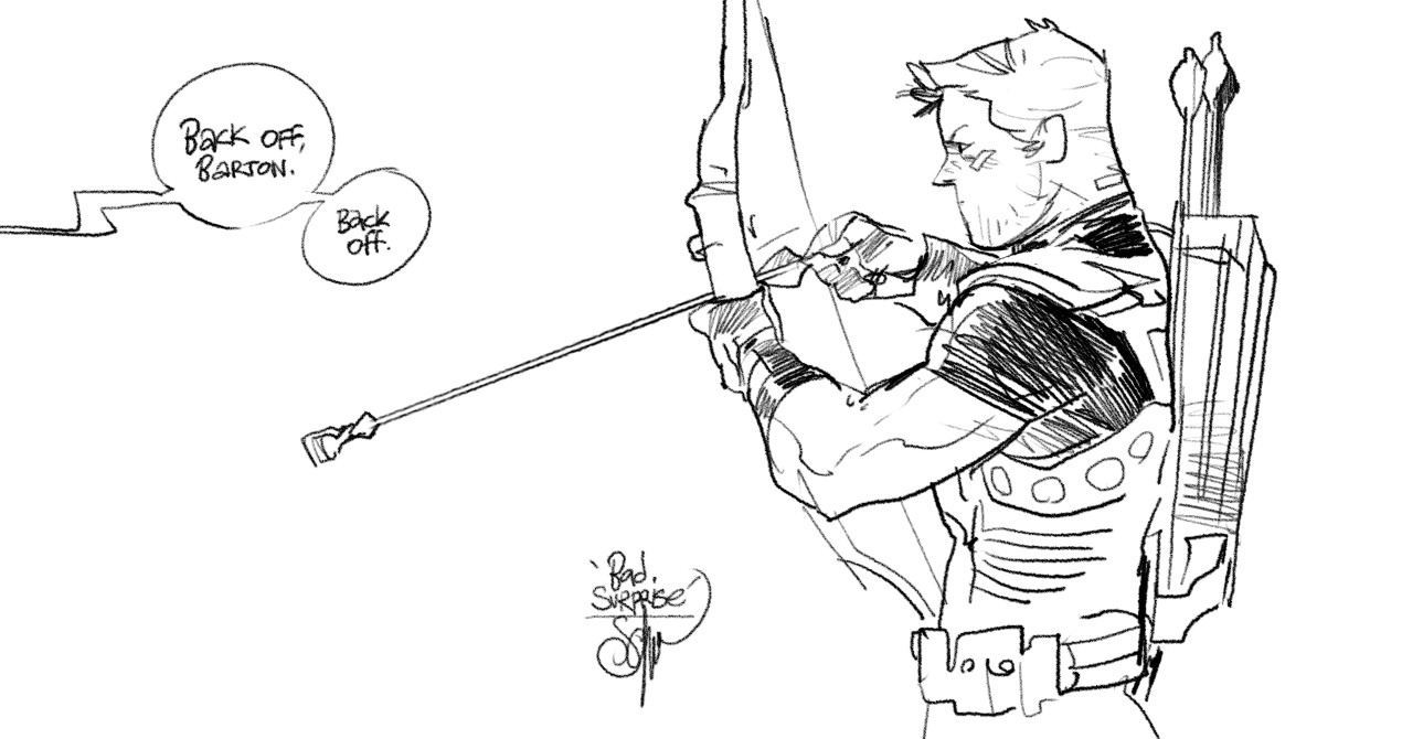 Marvel Hawkeye Coloring Pages Black Widow & Hawkeye #4 | Standard