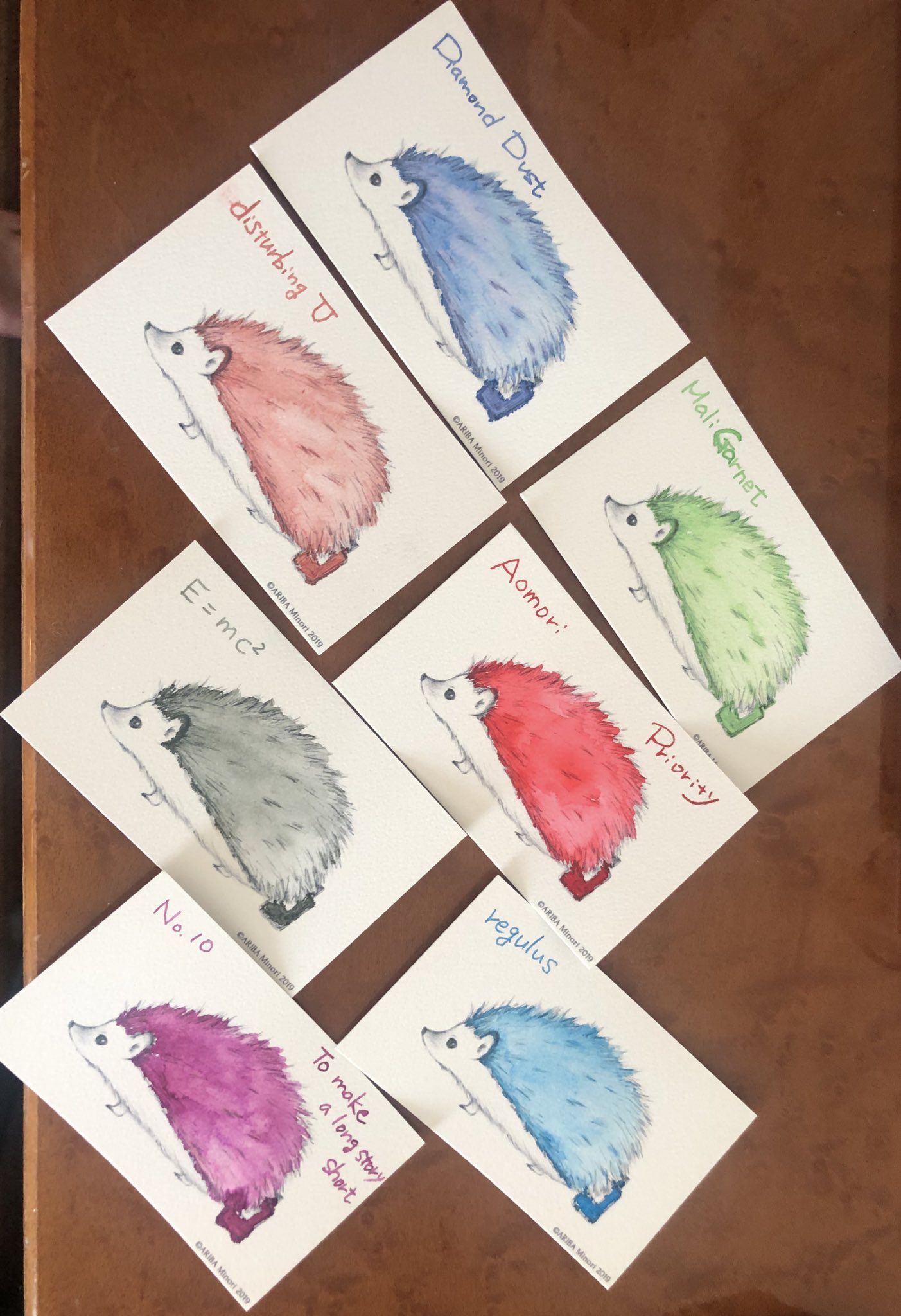 Tono & Lims on Twitter: "Tono&Limsの公式色見本カード 有葉みのり(@aribaminori)さんの塗り絵カード 色を確認するためにカードは、その材質が重要だと ...