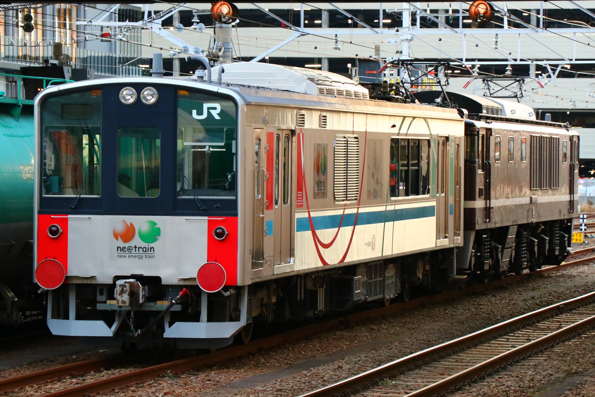 ボンレス鉄 ͟￨⁴⁶ on Twitter: "12/18(水) クモヤE995系[スマート電池くん] 長野配給② EV-E301系[ACCUM]をはじめJR東日本の数々の新型車両の生みの親を ...