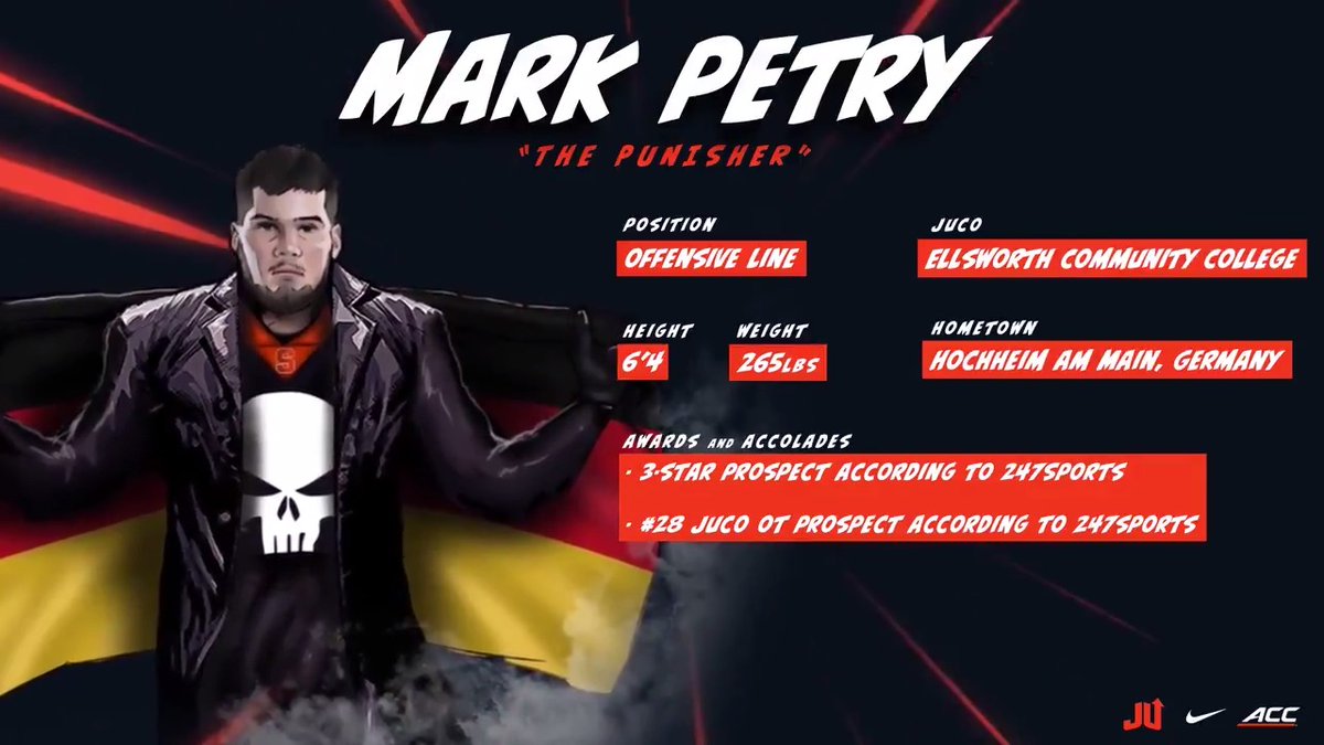 2020 JUCO 3* OT Mark Petry flips from Eastern Michigan to Syracuse : r/CFB