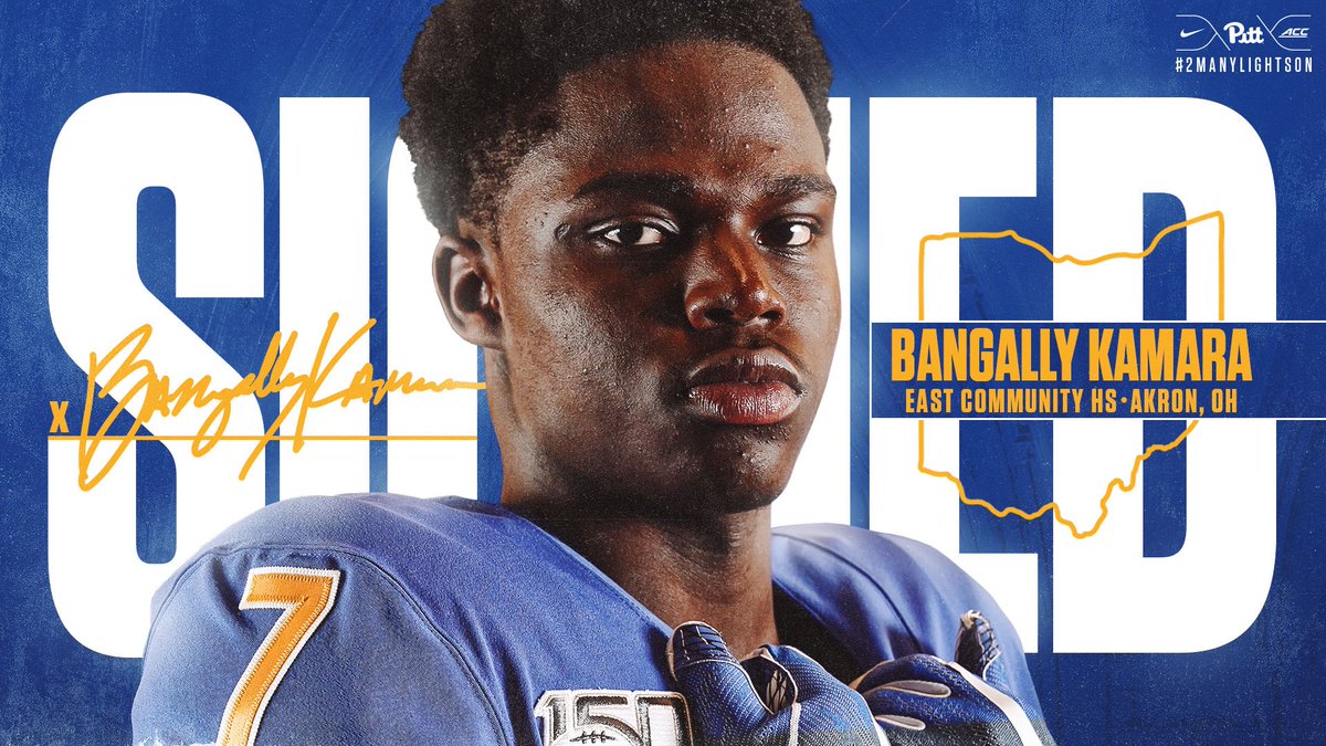 2020 3* OLB Bangally Kamara signs with Pittsburgh : r/CFB