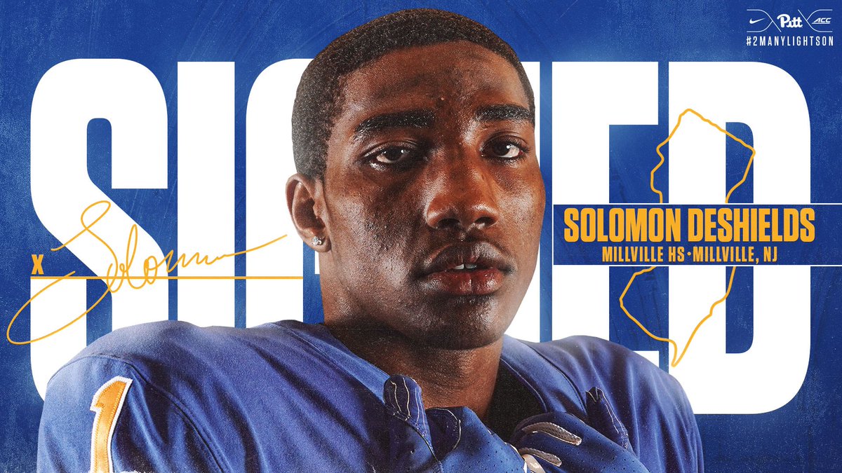 2020 3* OLB Solomon DeShields signs with Pittsburgh : r/CFB