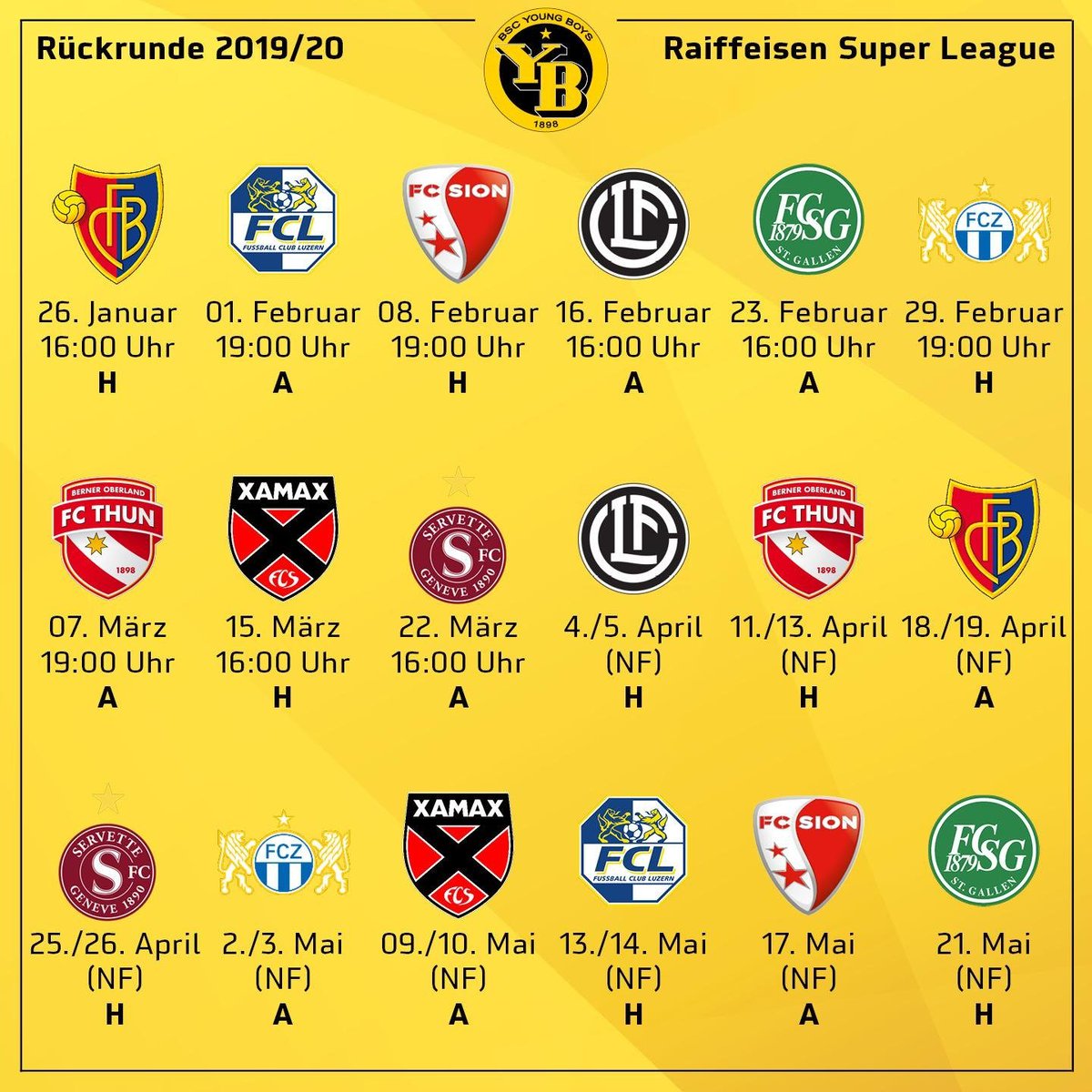 HOME | BSC YOUNG BOYS - OFFIZIELLE INTERNETSEITE
