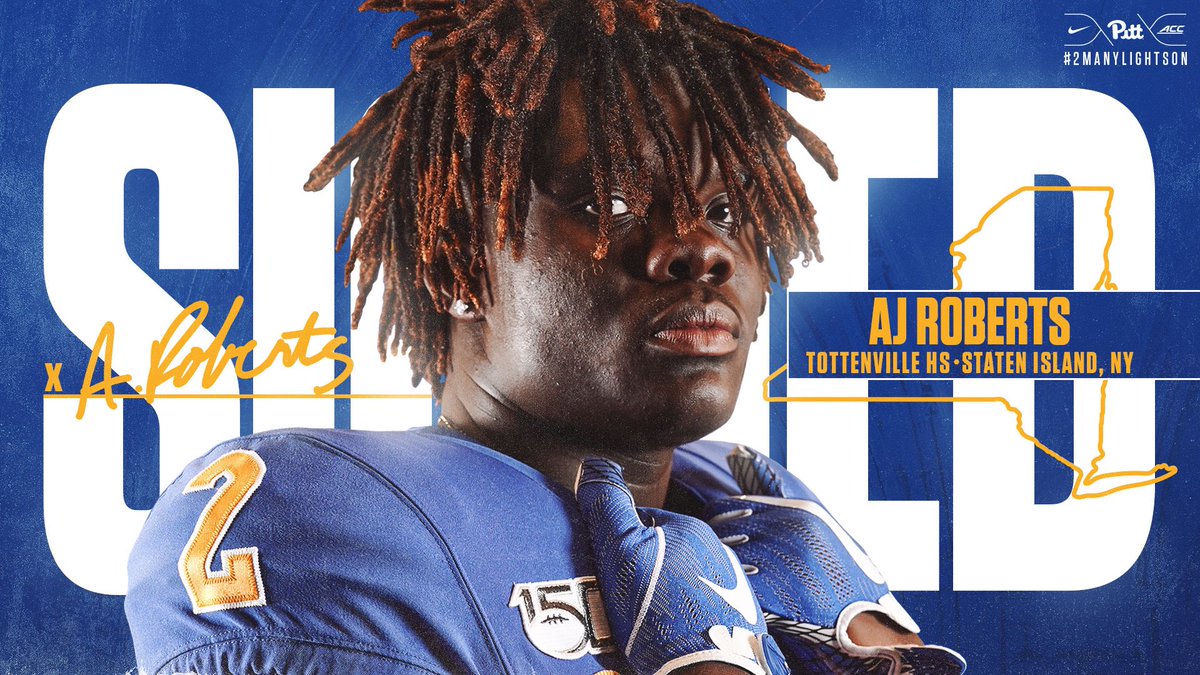 2020 3* OLB AJ Roberts signs with Pittsburgh : r/CFB