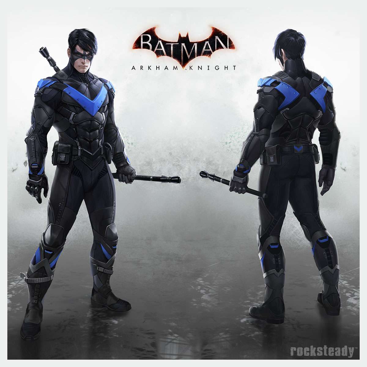 Nightwing | Arkham Knight Minecraft Skin
