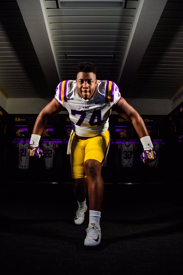 2020 4* OT Marcus Dumervil commits to LSU : r/CFB