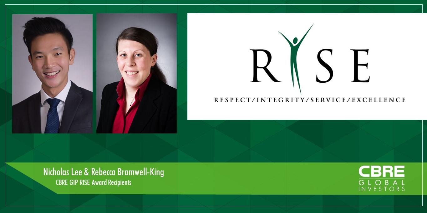 Cbre Rise Logo Los Angeles, CA, USA May 11, 2022: CBRE Logo Is Seen