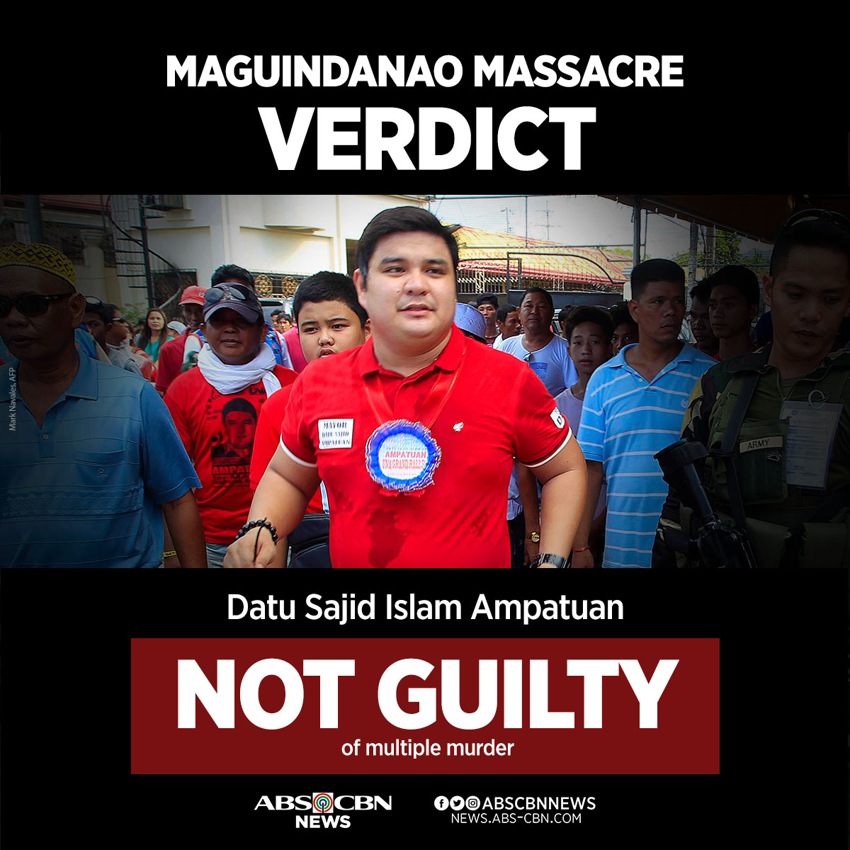 ACQUITTED. Datu Sajid Islam Ampatuan and Datu Akmad "Tato" Ampatuan, Sr ...