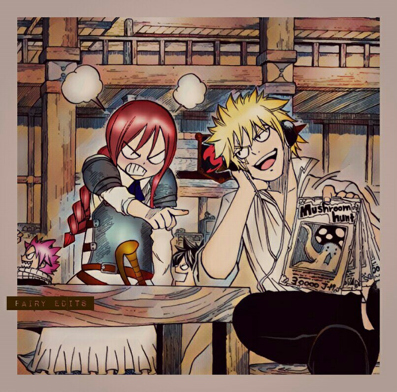Fairy Tail Laxus And Erza