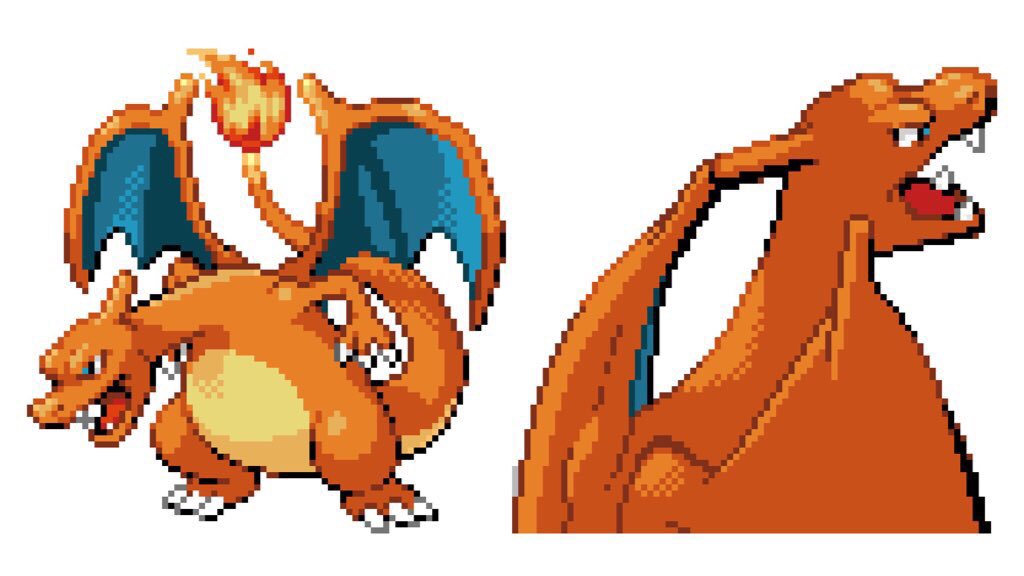Charizard Sprite Gen 1