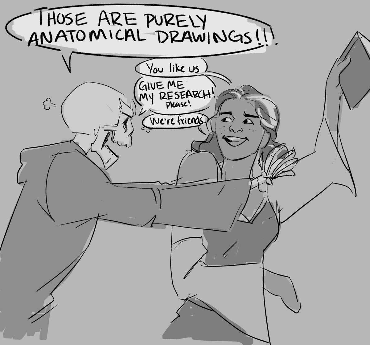 「my other ship besides sebille/lohse. is this. 」Caseyの漫画