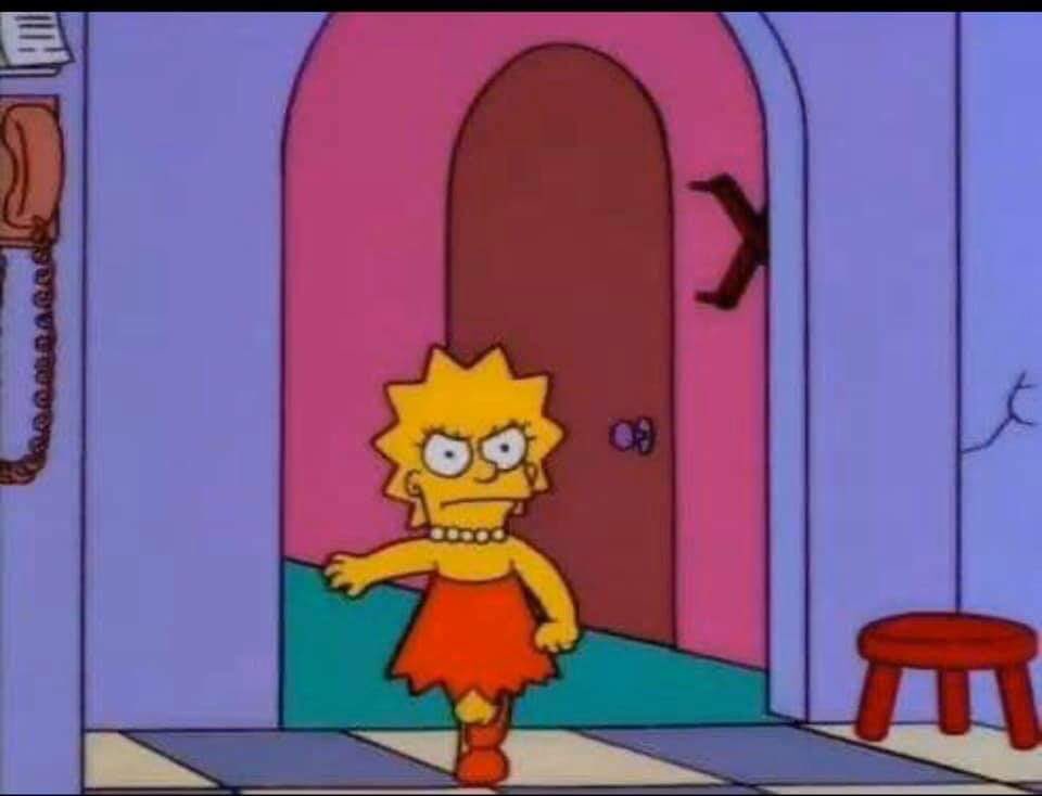 Lisa Simpson Angry