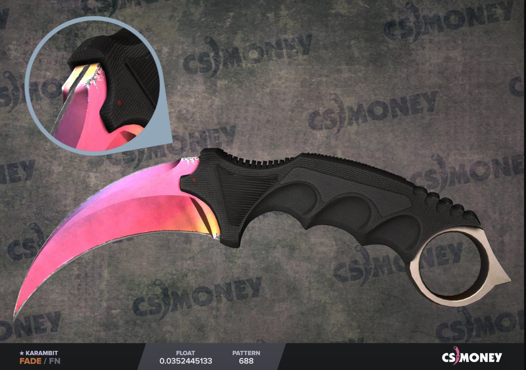 Karambit Fade