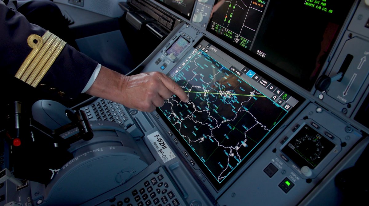 Introducing the new touchscreen cockpit displays technology, specially ...