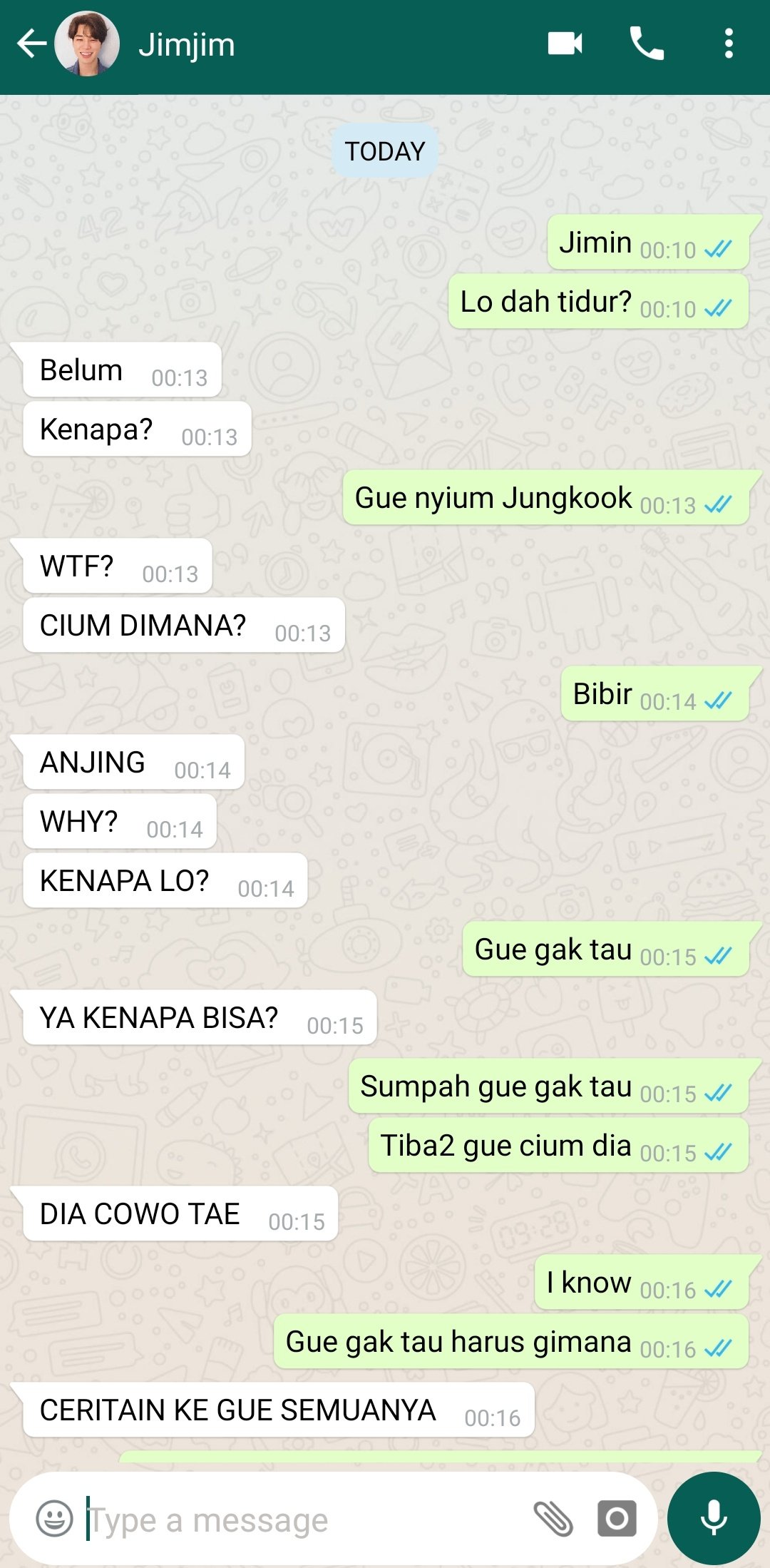 Sea on Twitter: "18) Lo gak ninggalin gue kan? https://t.co/2ddcZ0z25B" / Twitter