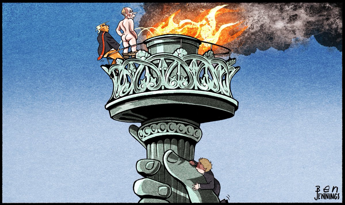 A year in cartoons (Thread) January 2019: - Thread from Ben Jennings ...