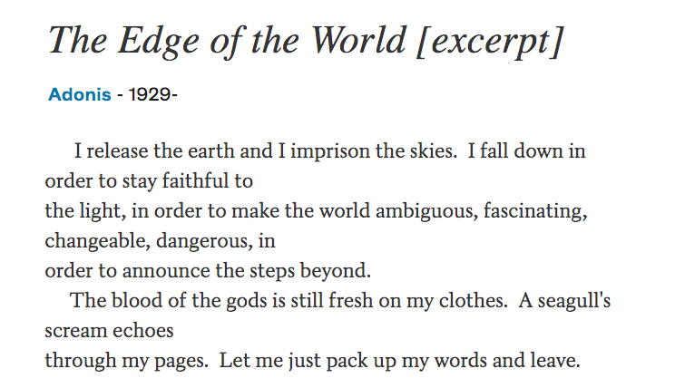 Ambiguous In Poetry