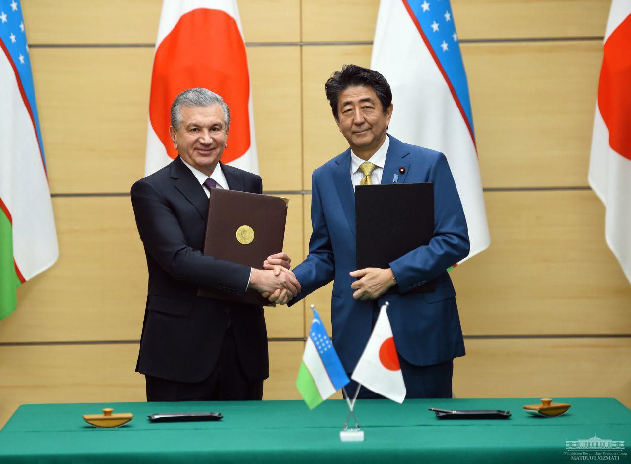 Shavkat Mirziyoyev's Press-service on Twitter: "Following the talks at the highest level ...