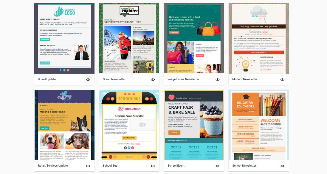 Email Newsletter Design Ideas