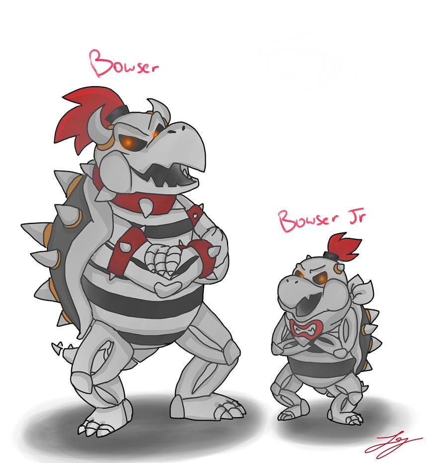 Super Mario: Dry Bowser 2D By MegaToon1234 On DeviantArt, 45% OFF