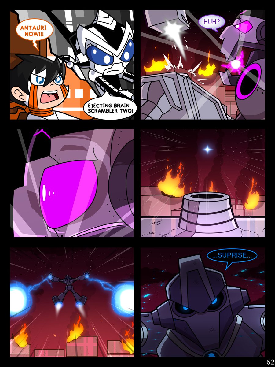 TheBlackSunKing (comm open) on Twitter: "Assembly line page 66 Bad news ...