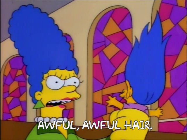 Bart's Troll man doll : r/TheSimpsons