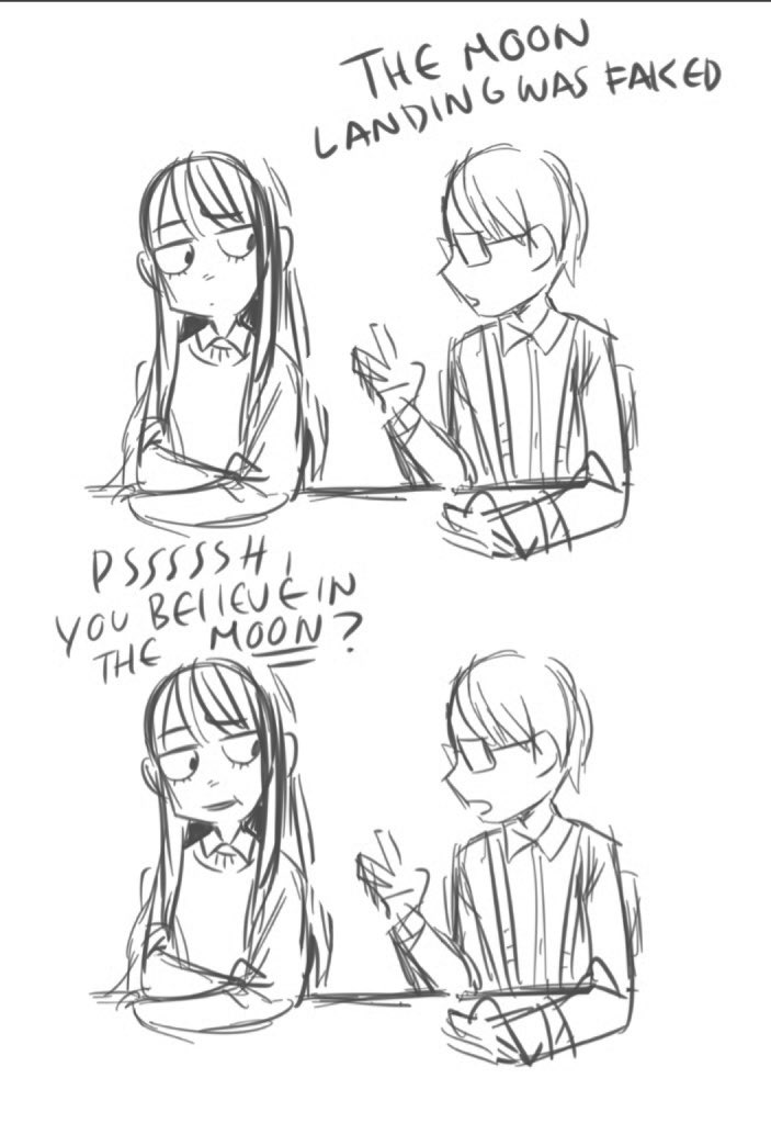 「Dumb neil and eva sketches i had saved from ages ago 」puré🎡🐐comms open!の漫画