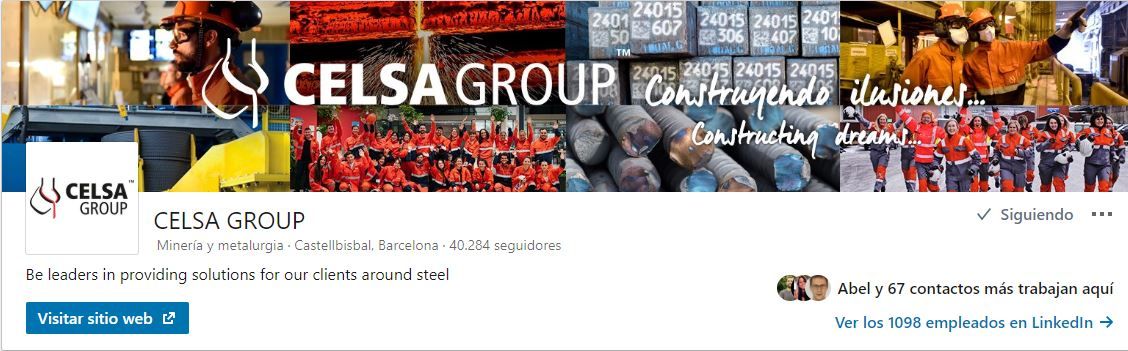Web oficial de CELSA GROUP - Comprometidos con el medio ambiente