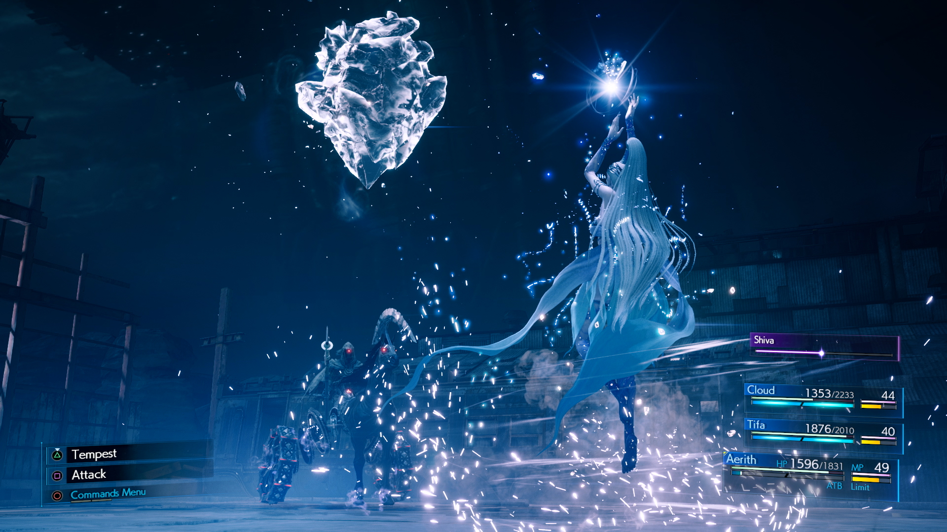 Shiva Final Fantasy Wallpaper
