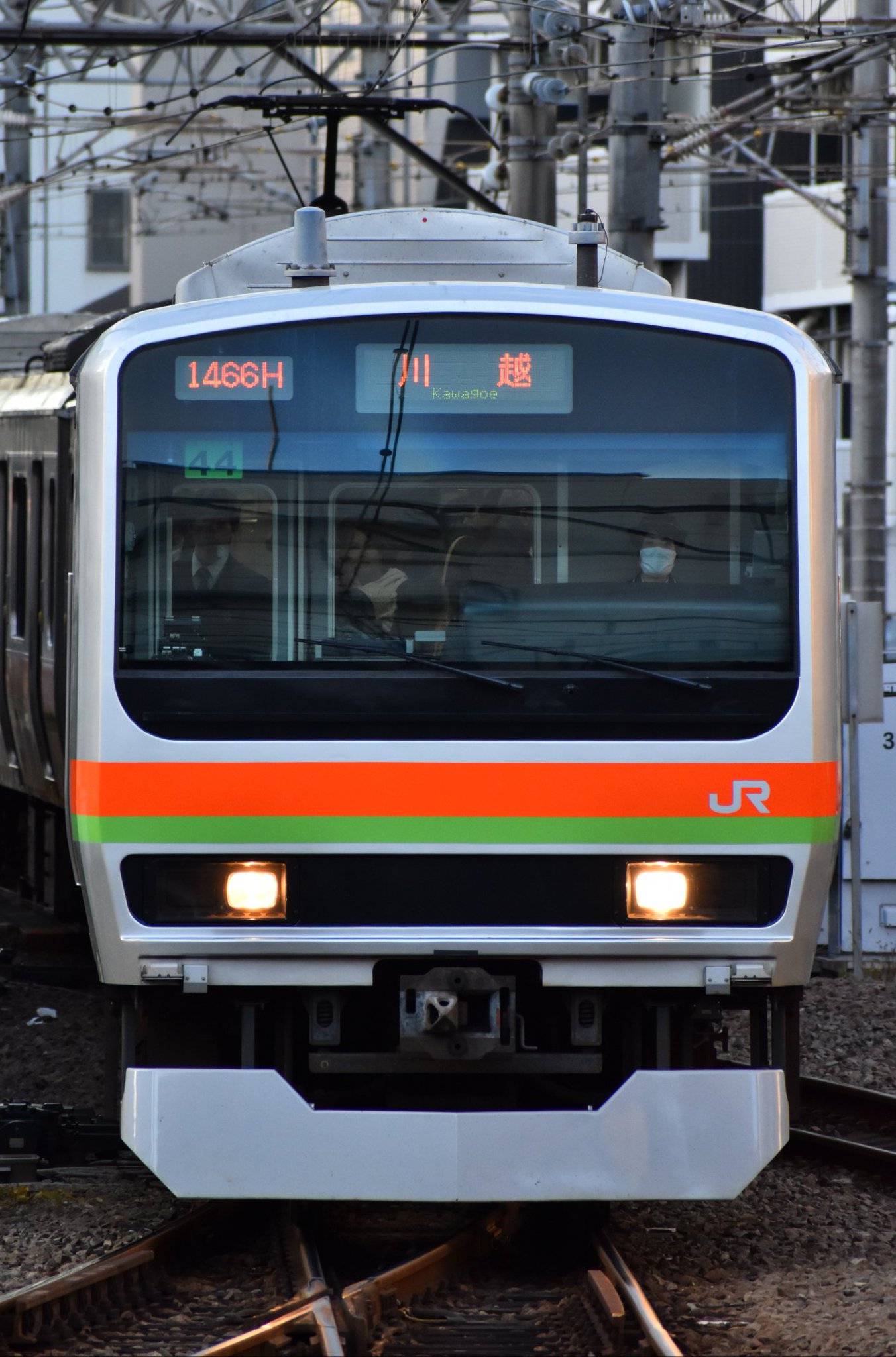 さいきょう on Twitter: "2019/12/20 E231系3000番代 ハエ44編成 1466H @川越 ハエ71撮りに行こうとして昼飯食ってたら時間間違えて間に合わず… 腹いせに ...