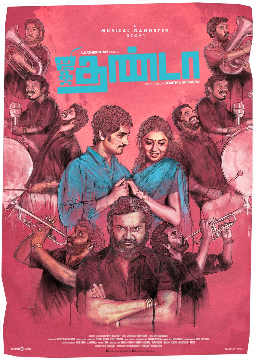 Tuney John on Twitter: "Super happy and excited to share with u all that Our #jigarthanda ...