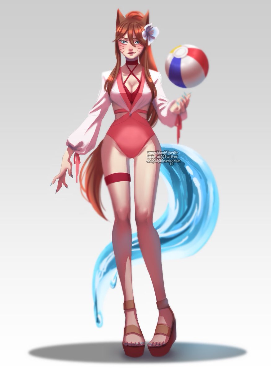 Ahri Pool Party