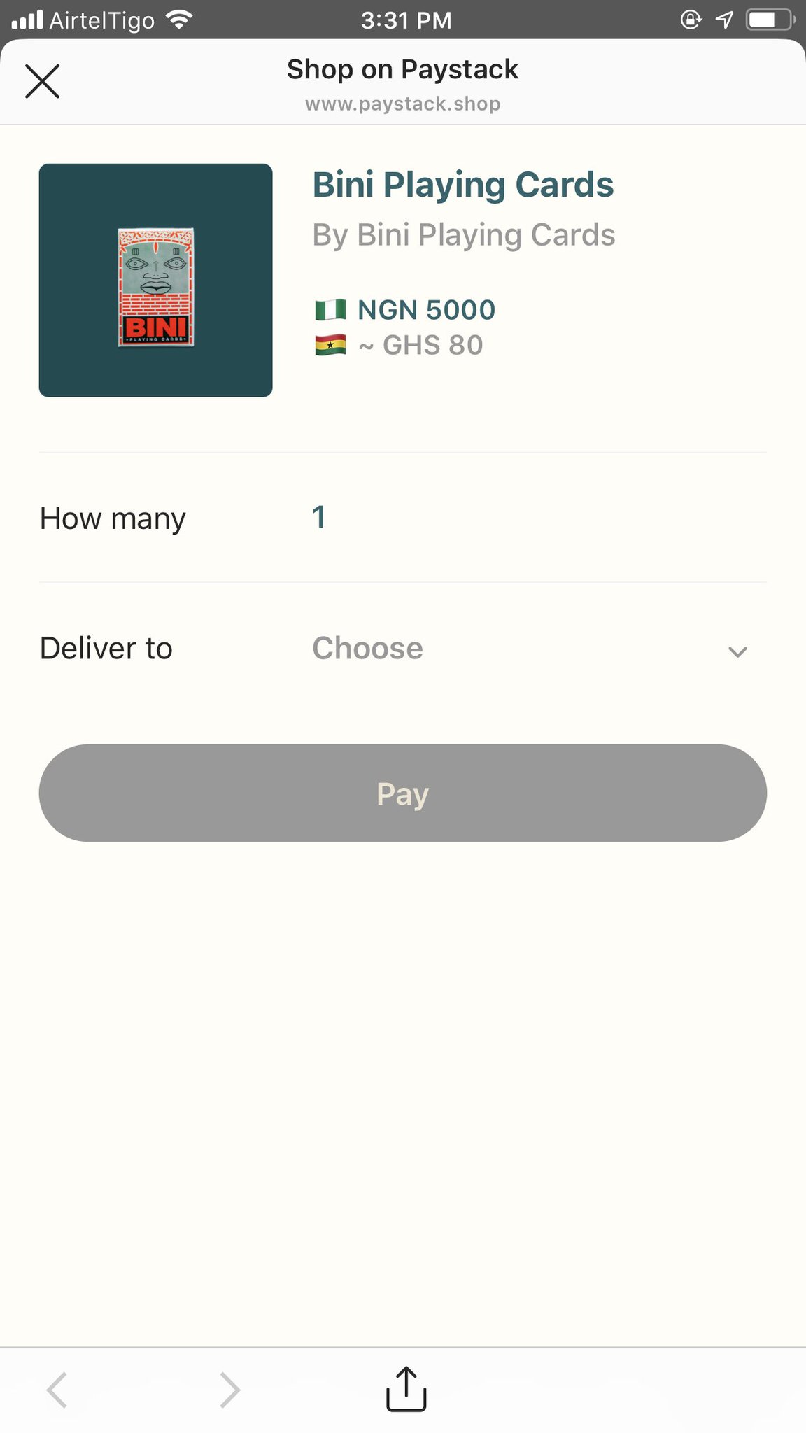 Paystack on Twitter: "And when you see something you like, you can buy it in a few taps, right ...