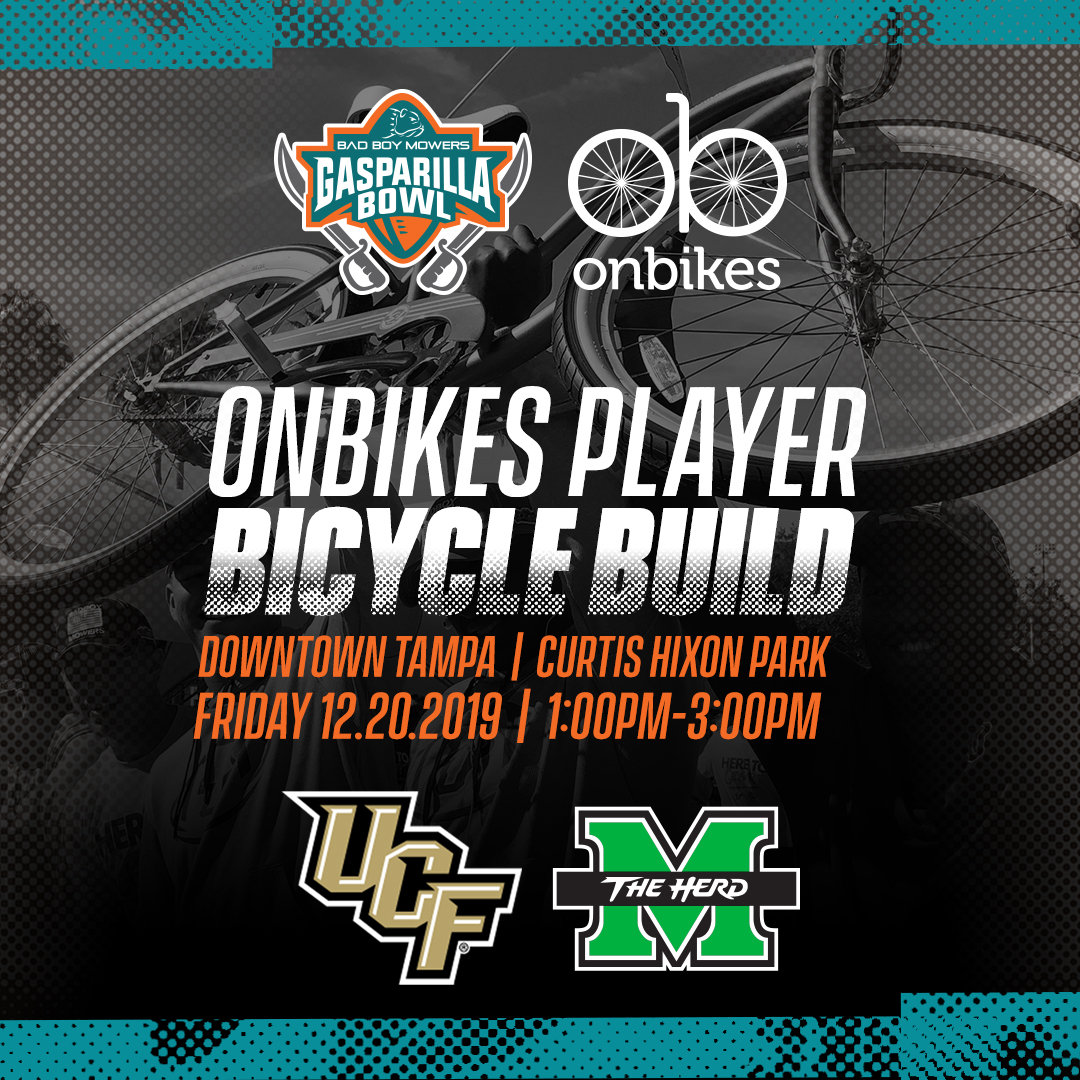 Marshall Football Players are building bikes for children : r/CFB