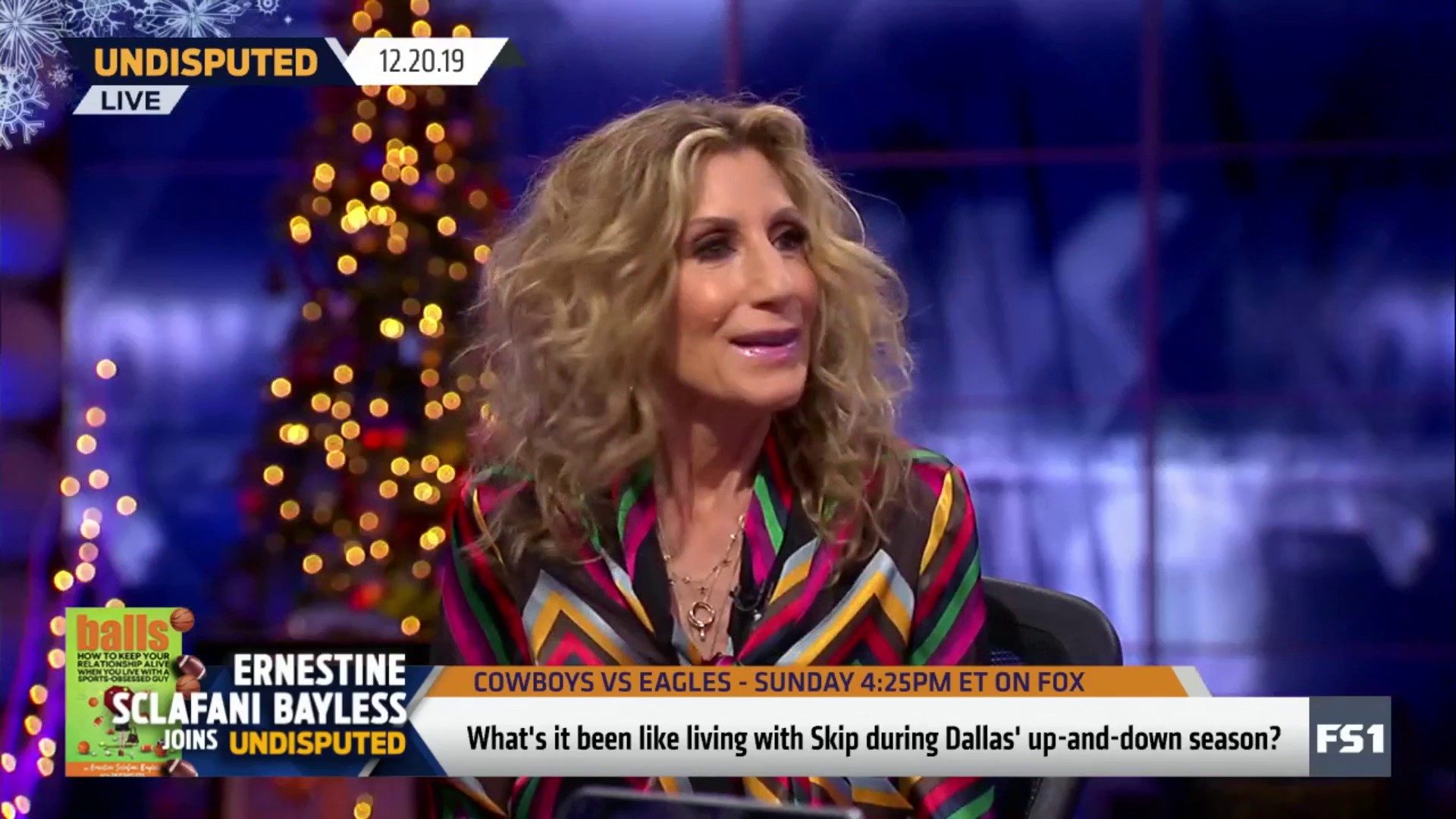 Skip Bayless Wife Ernestine Sclafani