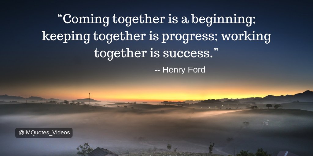 Quotes About Working Together 66 Teamwork Quotes To Inspire