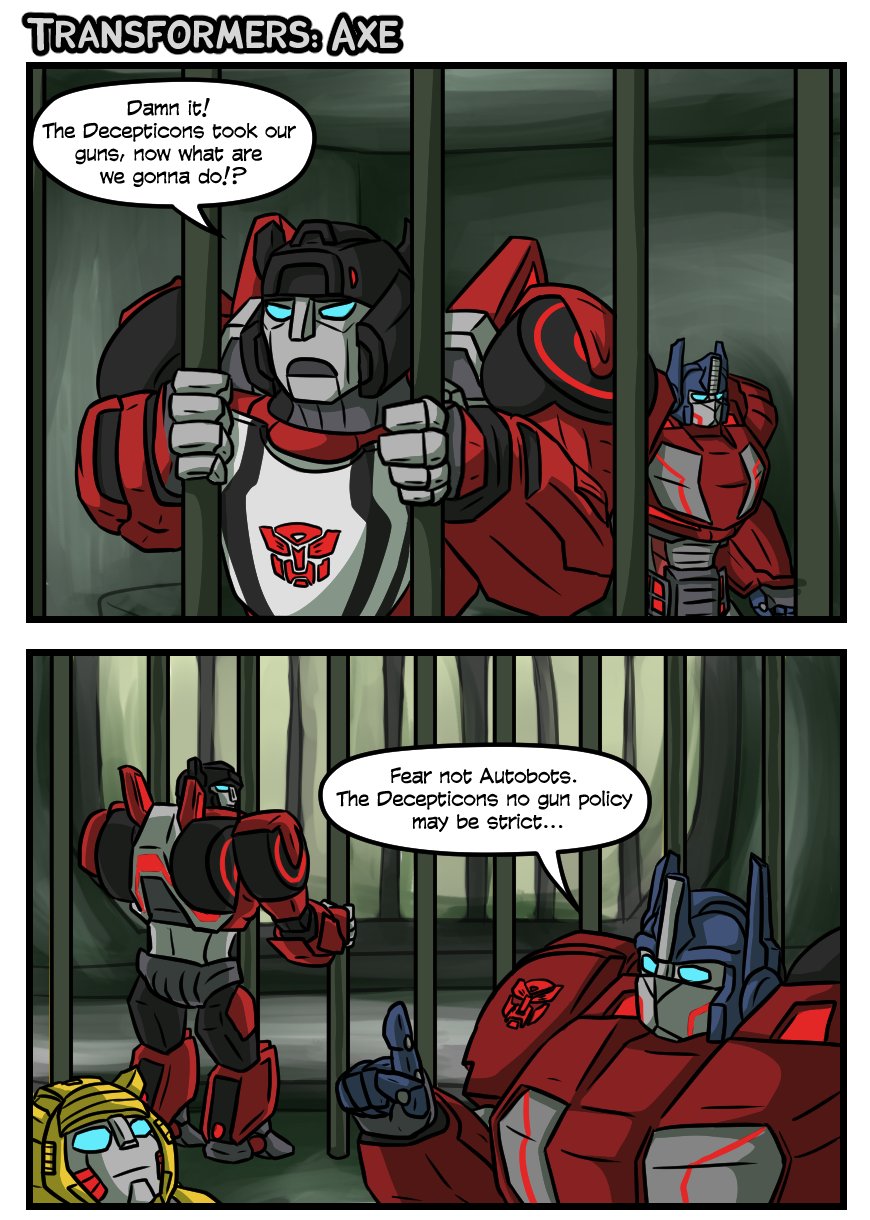 Transformers Prime Funny Comics