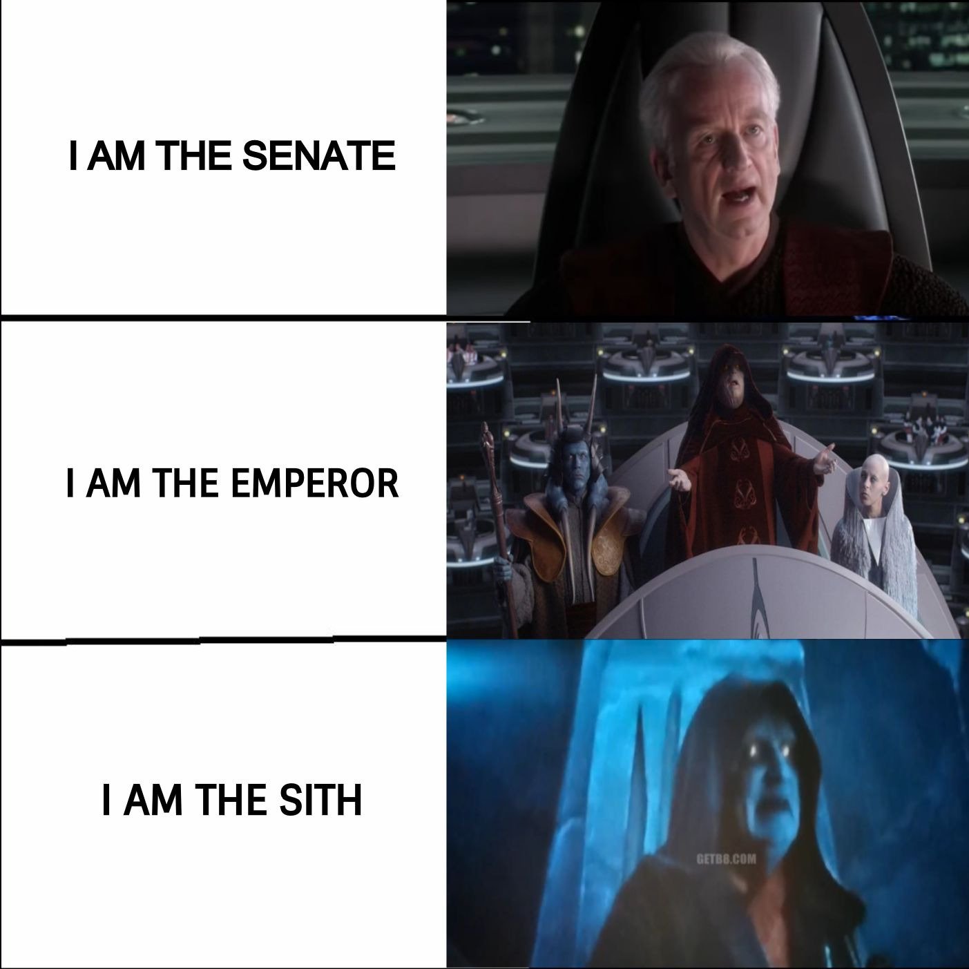 Star Wars Emperor Meme