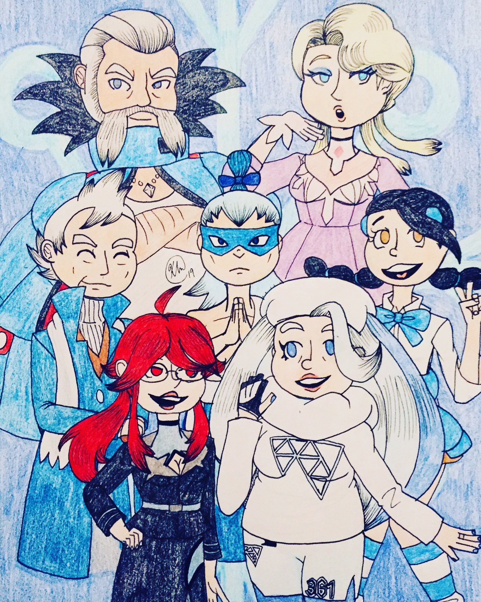 Pokemon Genderbend Gym Leaders