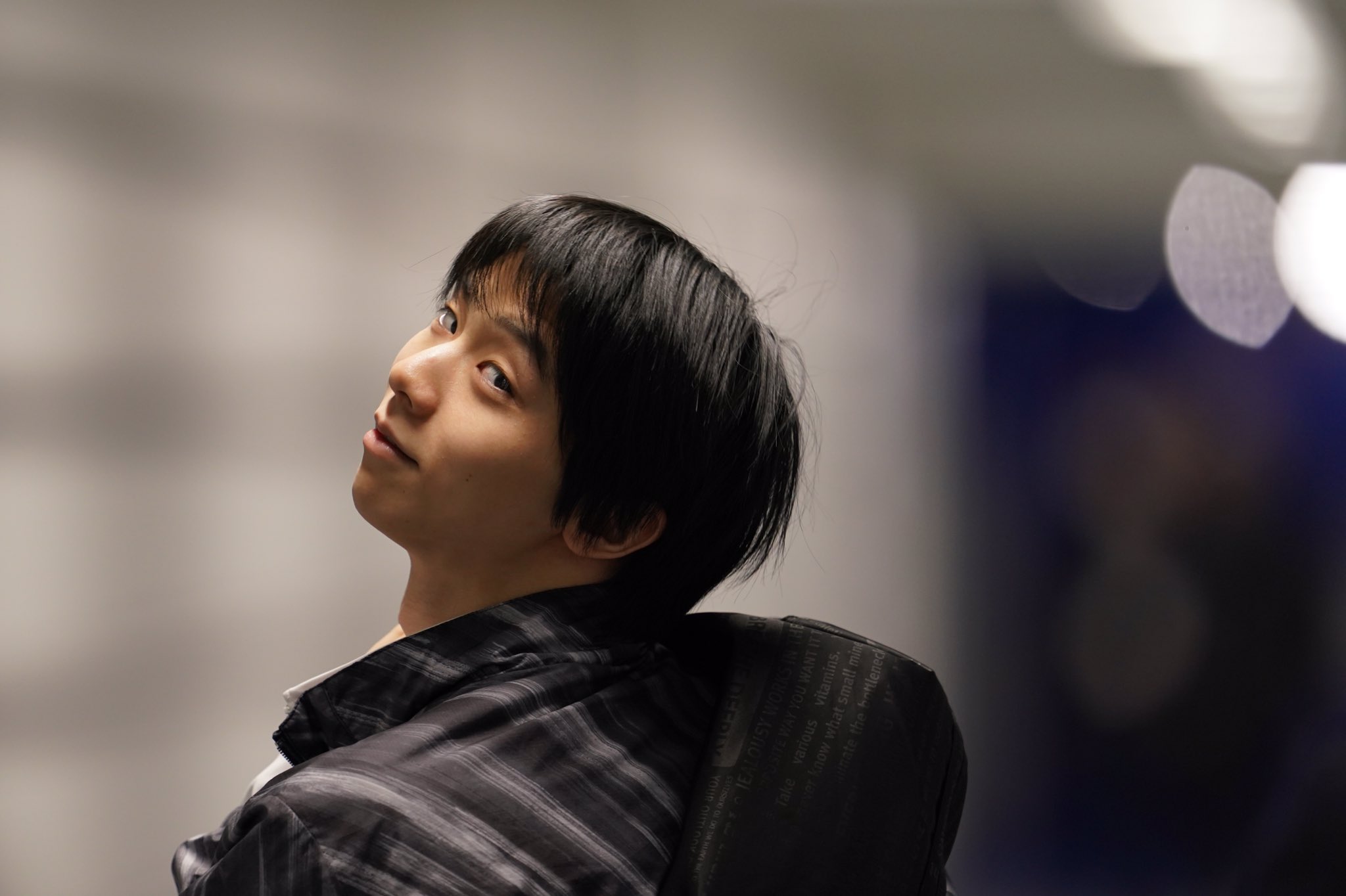 スポーツ報知 ICELINK on Twitter: "【フィギュアスケート全日本選手】 #羽生結弦 選手、公式練習のために会場入り。 （撮影・矢口亨／photo by Toru Yaguch ...