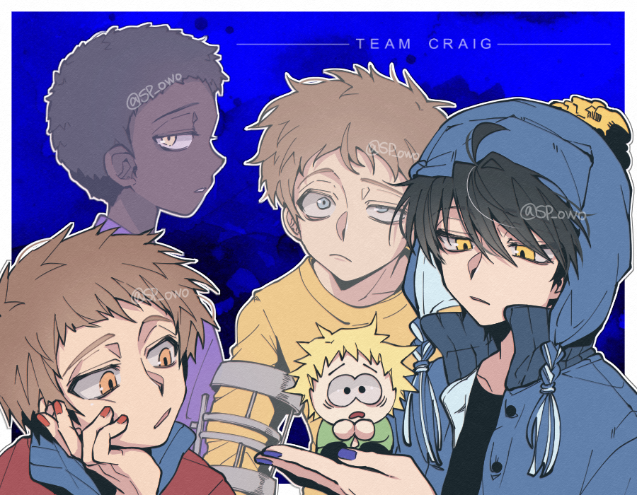 Tweek South Park Anime