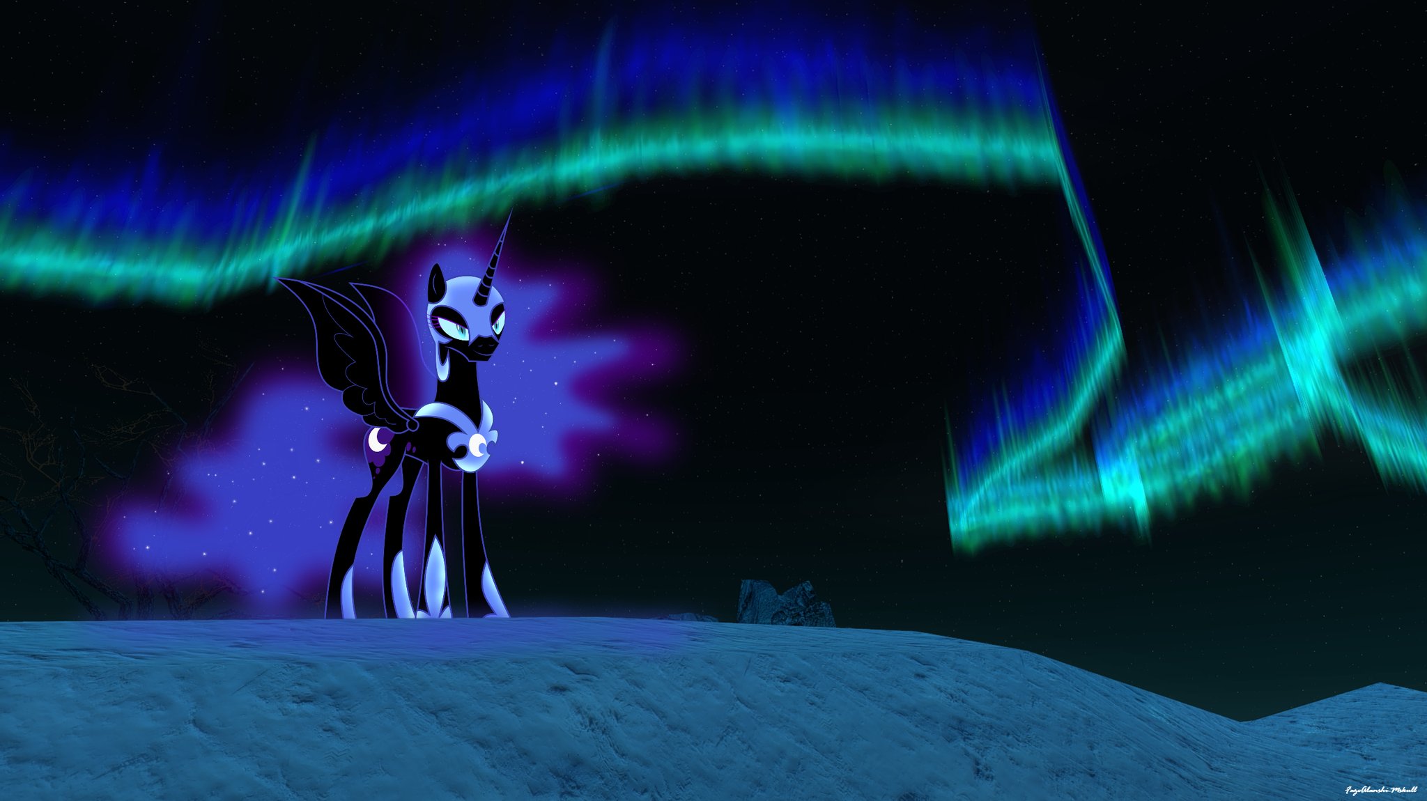 Mlp Nightmare Moon And Luna Wallpaper