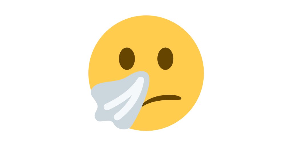 Sneezing Emoticon