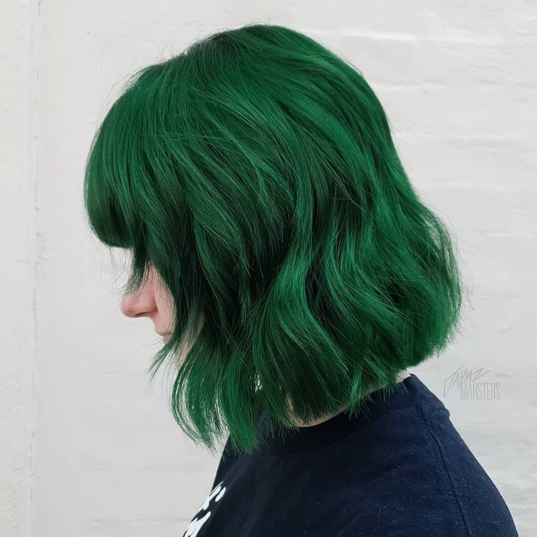 Dark Green Hair Dye Manic Panic
