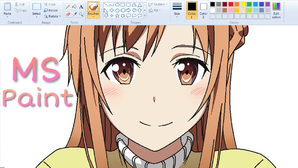 Anime ms paint - seoidseolu