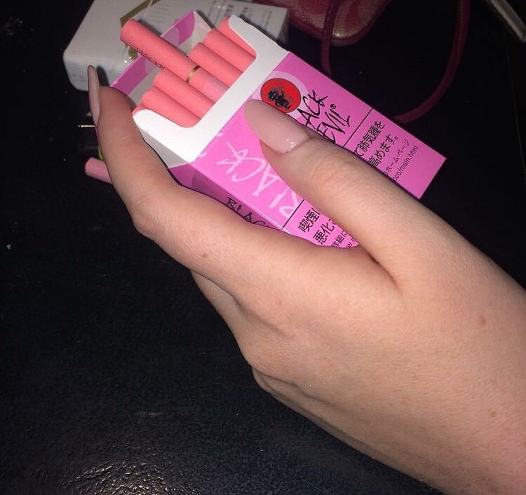 Pink Cigarette Tumblr