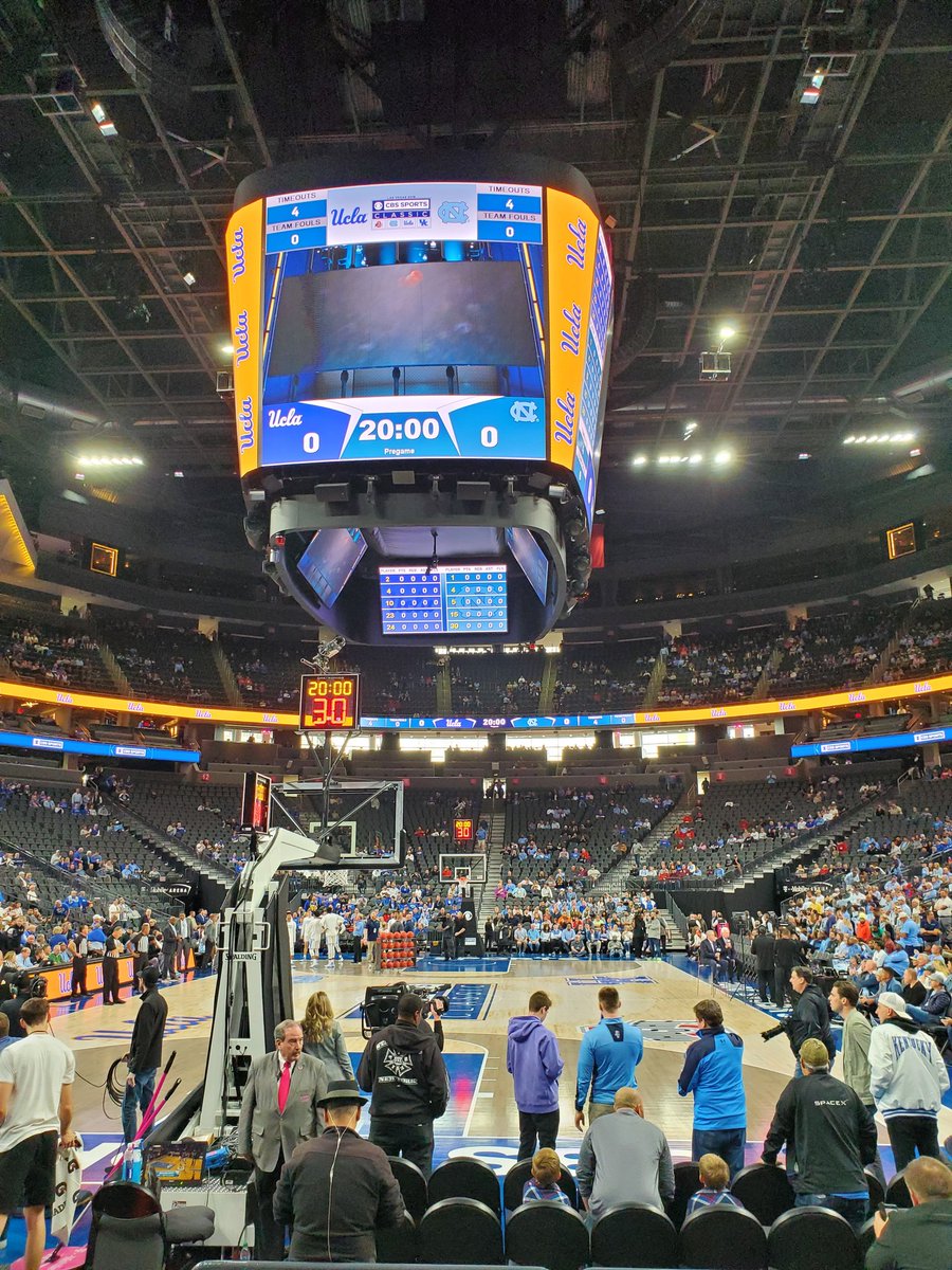 Hello from the CBS Sports Classic at T-Mobile Arena, where UCLA and ...