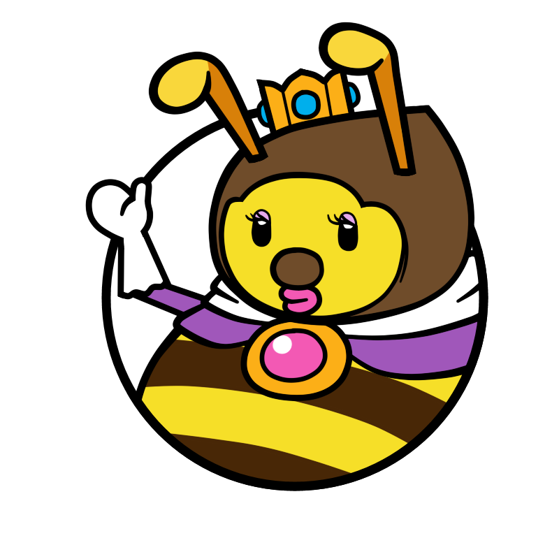Honey Bee Queen Mario
