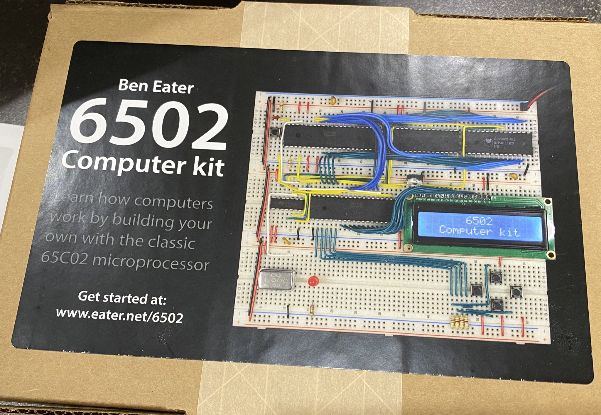 Confuso Vacaciones yo ben eater 6502 computer kit Salida pasillo frontera